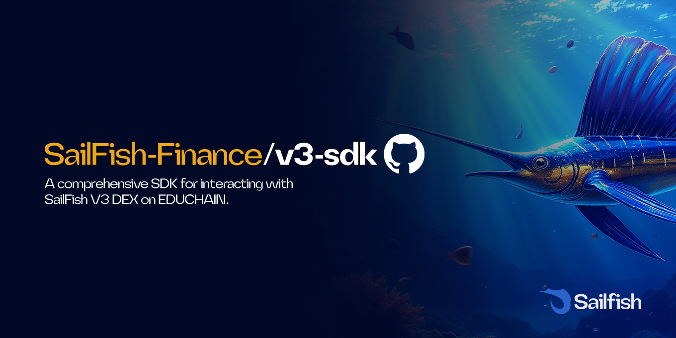 SailFish DEX v3 SDK - HackQuest