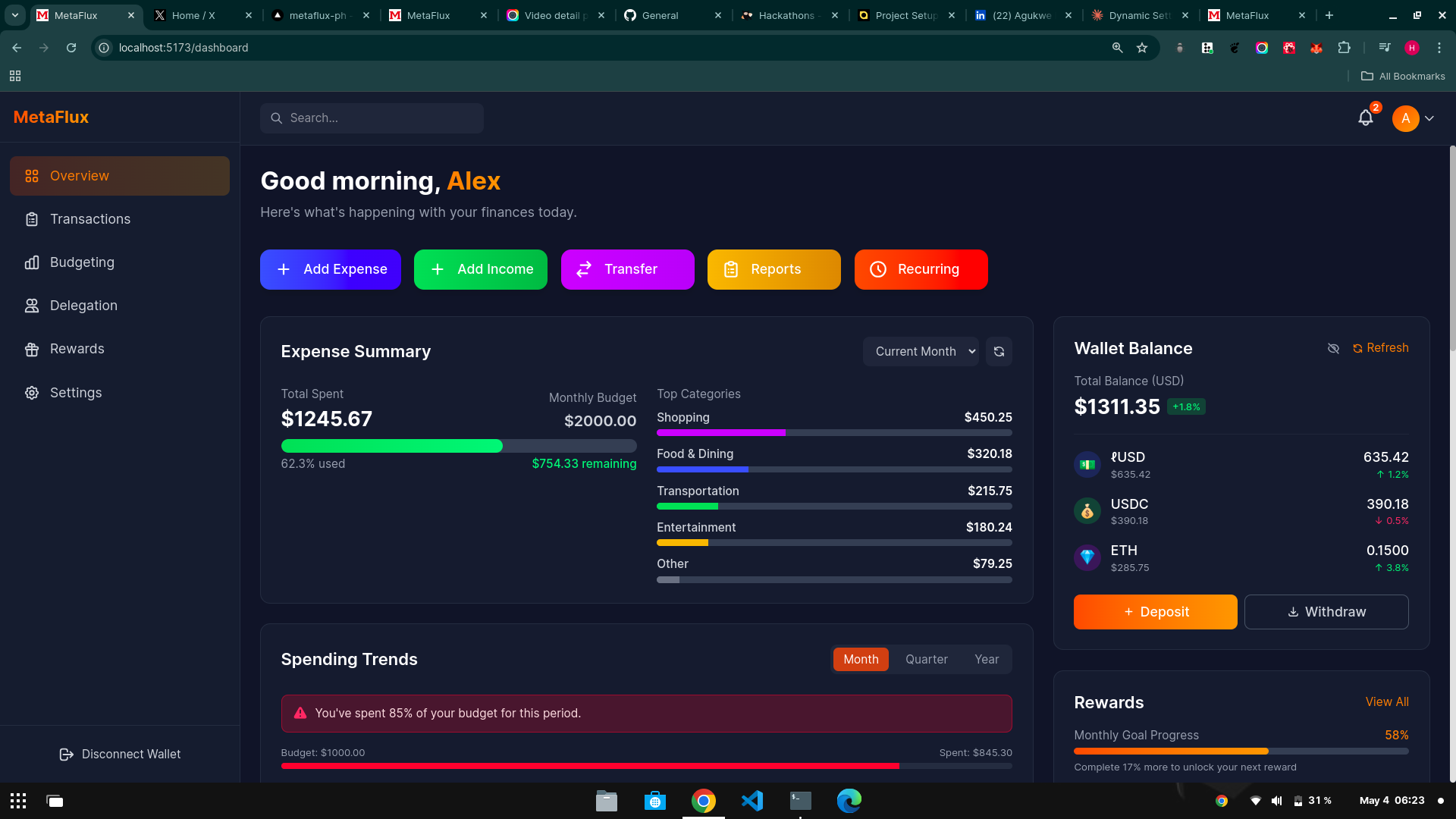 MetaFlux-ph - HackQuest